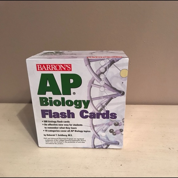 Barrons | Office | Ap Biology Flash Cards | Poshmark